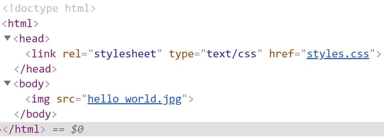 'href' vs. 'src' in HTML